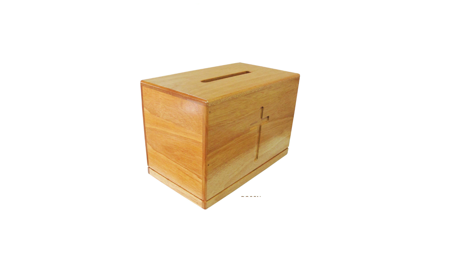 Offering Box Mahogany Light - Small – Church Stores